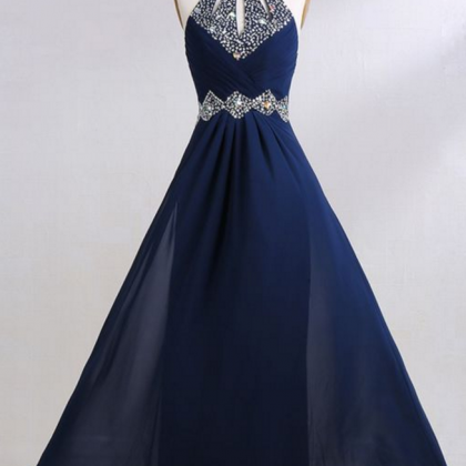 Open Back Prom Dresses, Navy Blue Prom Dresses, Keyhole Prom Dresses ...