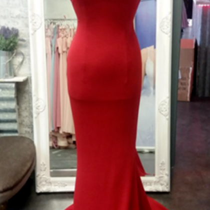 Sassy Wedding Elegant O-neck Mermaid Prom Dresses,long Prom Dresses ...