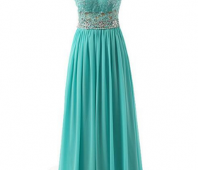 Turquoise Prom Dresses,lace Prom Dresses,evening Dresses ,formal Women ...