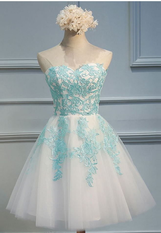 A-line Homecoming Dress,sweetheart Homecoming Dresses,short Homecoming ...
