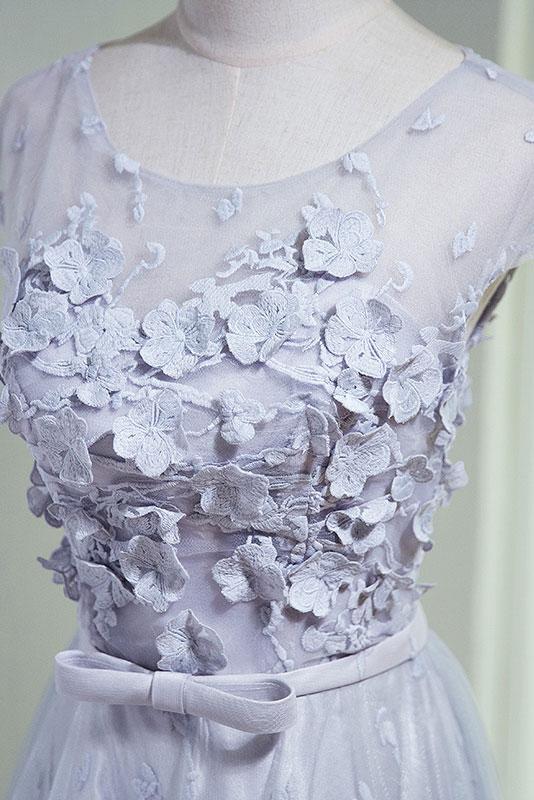 Gray Prom Formal Dress on Luulla