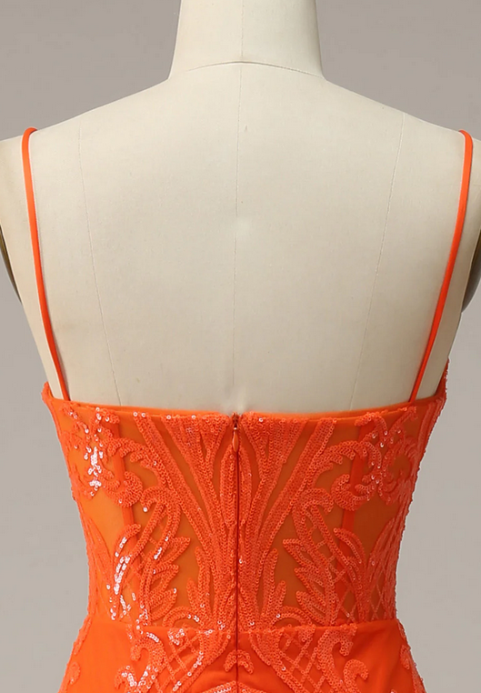 Elegant Straps Sequins Formal Prom Dress, Beautiful Long Prom Dress, Banquet Party Dress on Luulla