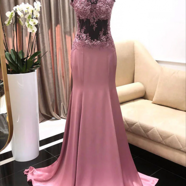 Satin A Line Long Off Shoulder Simple Prom Dress Formal Dress Evening