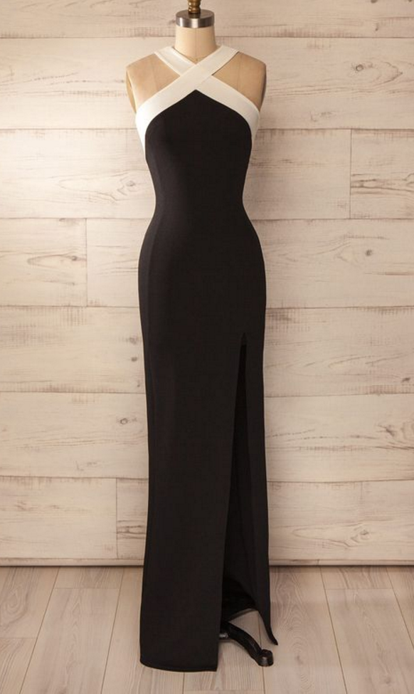 Cross Straps Prom Dress,split Prom Dress,mermaid Prom Dress,fashion ...