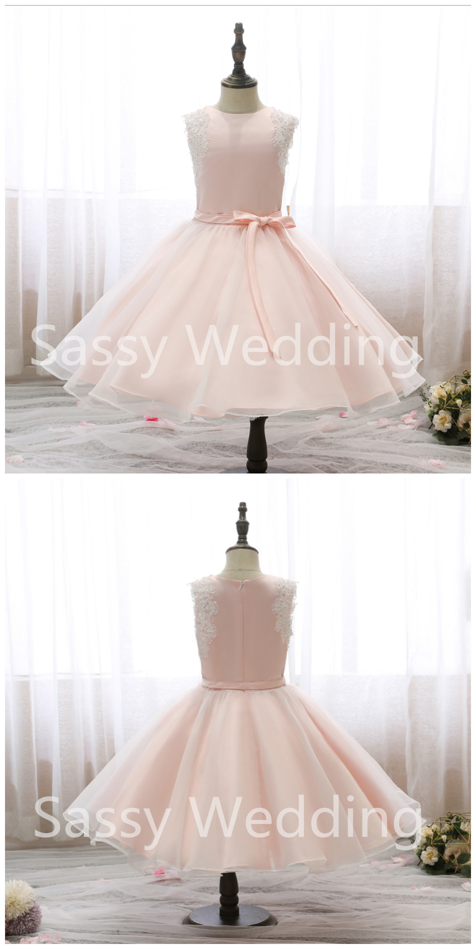 Party Formal Flower Girl Dress Baby Pageant Flower Girl Dresses on Luulla