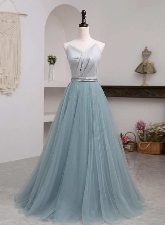 Beautiful Long Simple Party Dress Prom Dress, A-line Formal Dresses ...